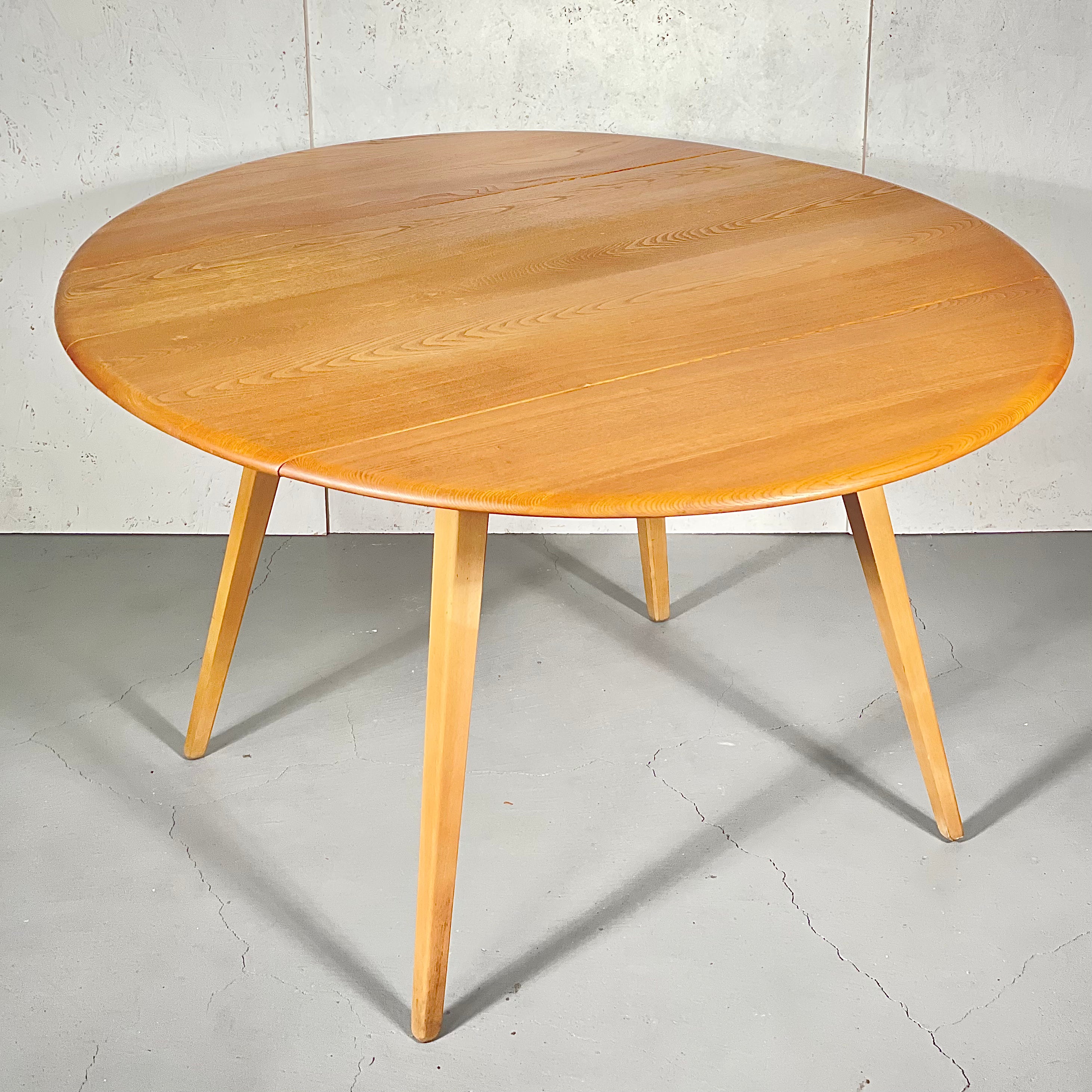 ERCOL(アーコール) / DROP LEAF ROUND TABLE ドロップリーフ ラウンドテーブル (1) – NONOR FURNITURE